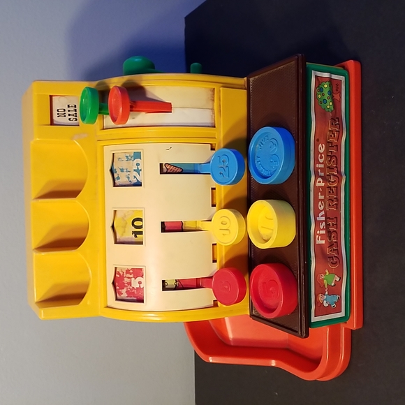 Fisher-Price | Toys | Fisherprice Vintage Collectible Cash Register Toy ...